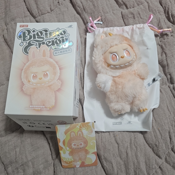 POP MART | Toys | Authentic Big Into Energy Labubu Happiness | Poshmark